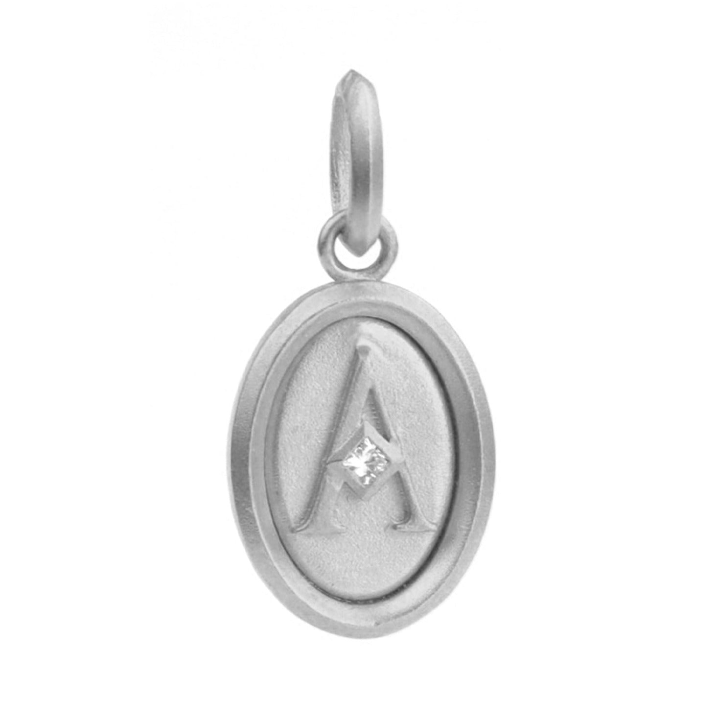 Standard Initial Emblem – LORAK JEWELRY