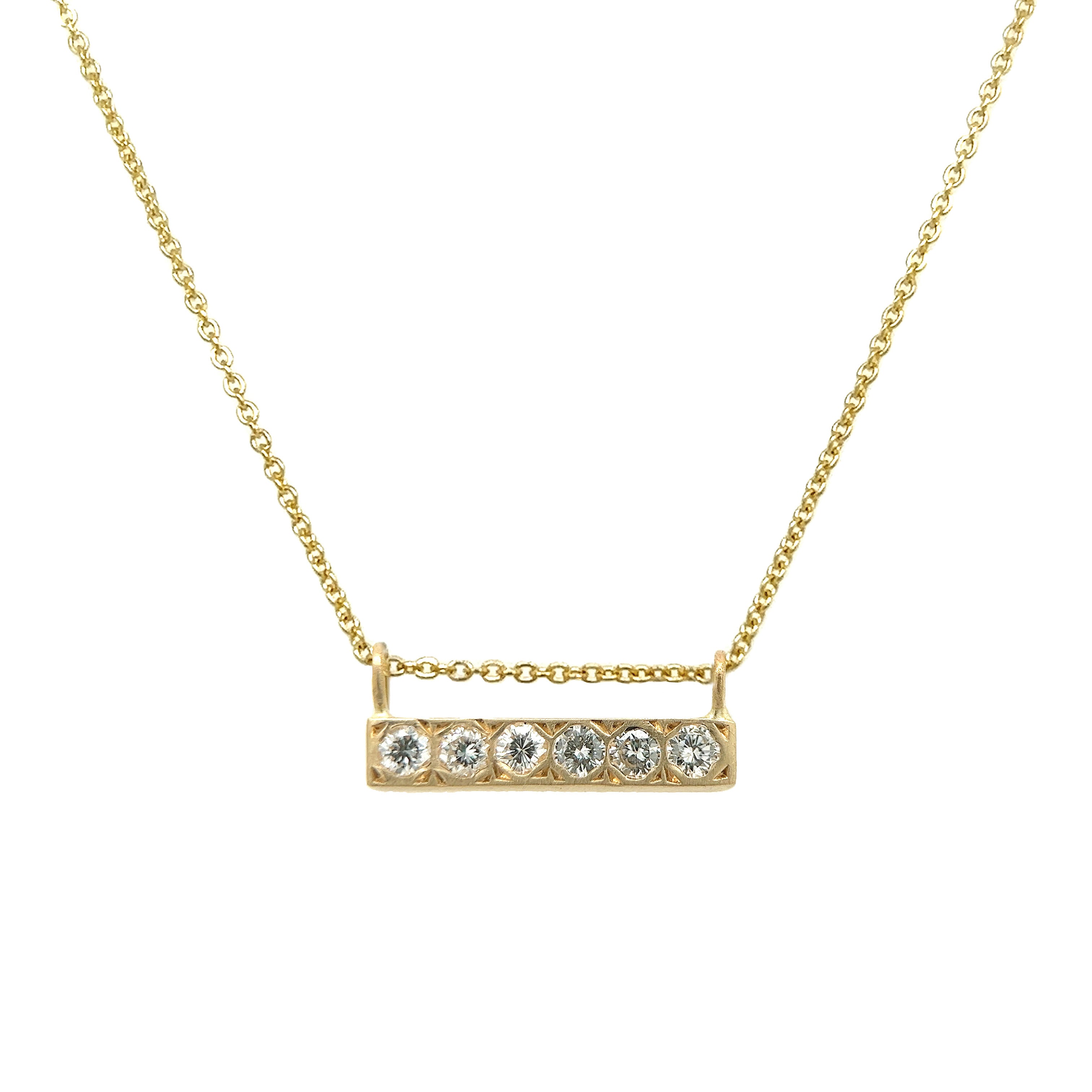 Athena Bar Necklace – LORAK JEWELRY