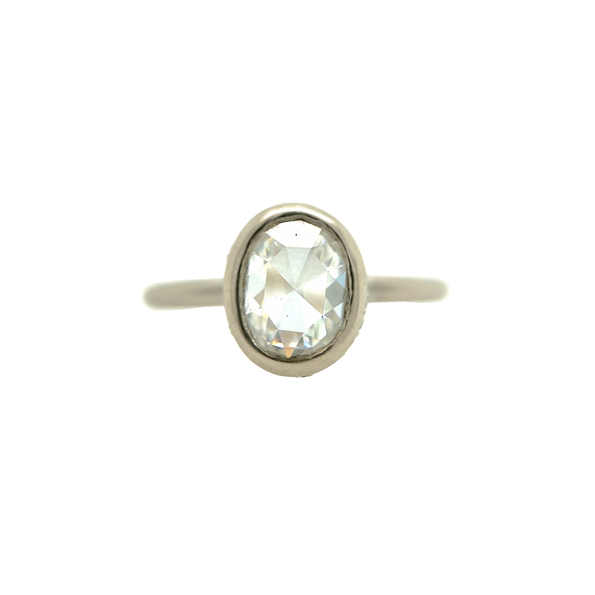 Rose-Cut Moissanite Athena Canopy Ring – LORAK JEWELRY