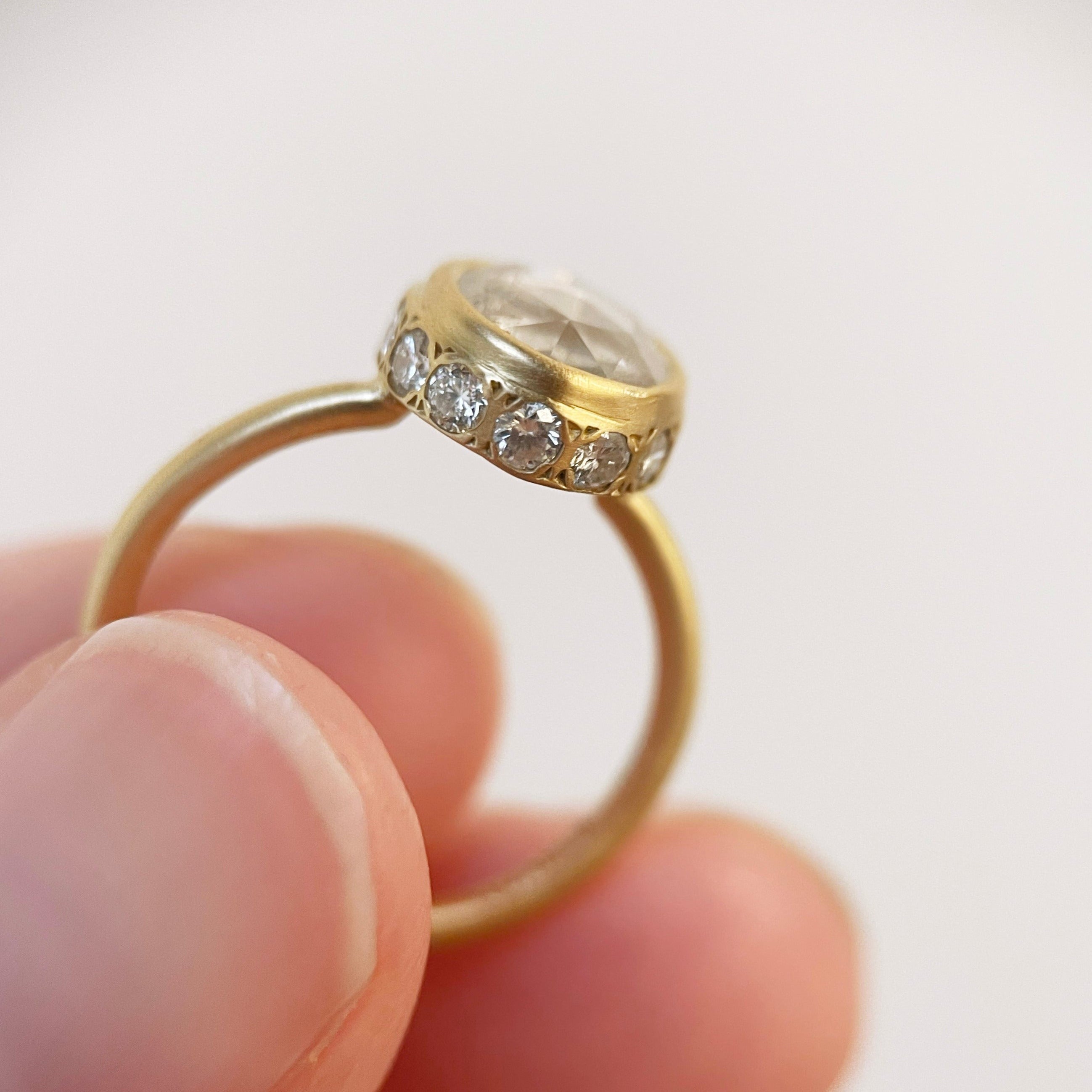 Athena Canopy Ring - 1.09ct Ice Diamond – LORAK JEWELRY